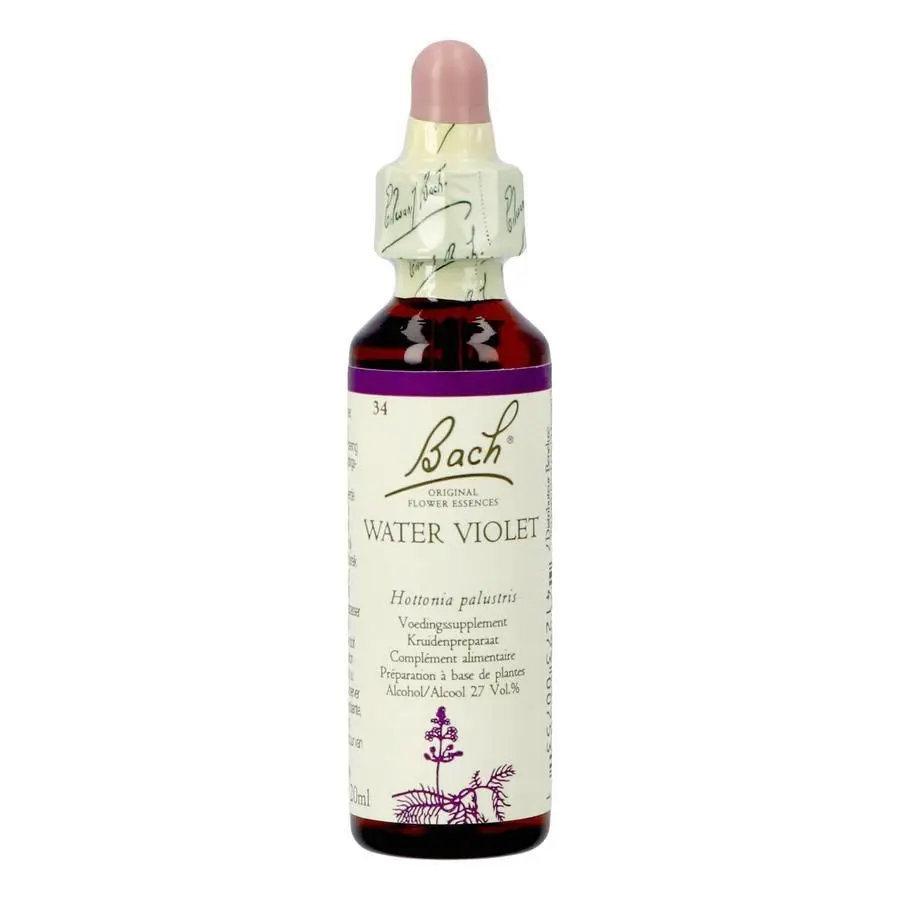 Water Violet No.34 drops 20ml - BACH FLOWER | Sunday in Lisboa