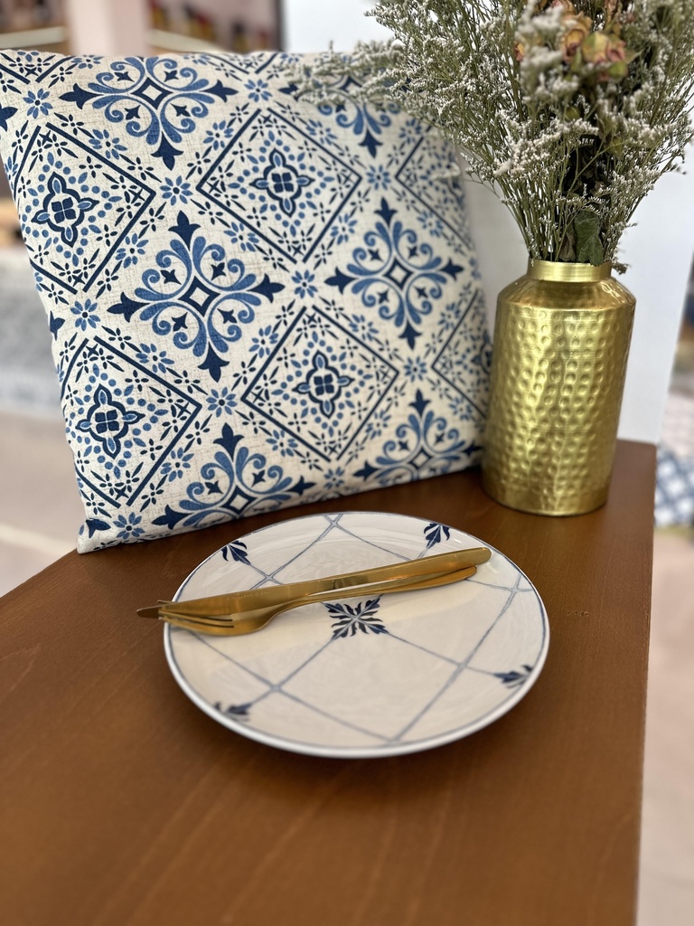 Tiles Dessert Plate 22cm - Vista Alegre | Sunday in Lisboa